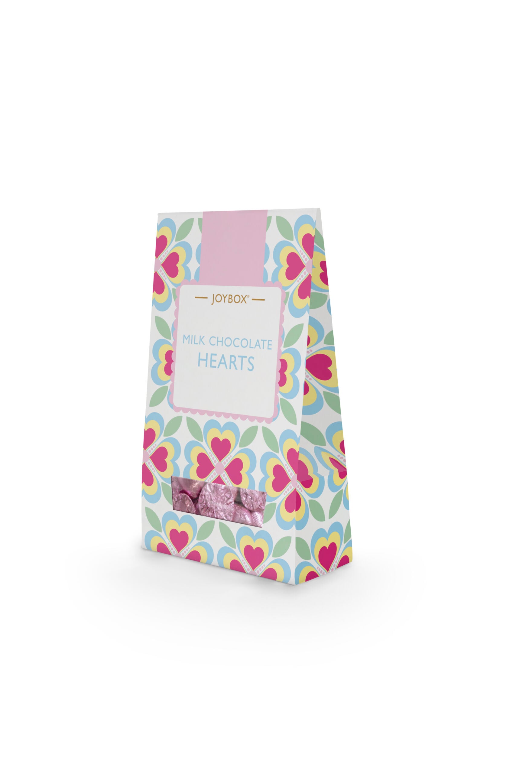 Milk Chocolate Foil Wrapped Hearts | Joypots